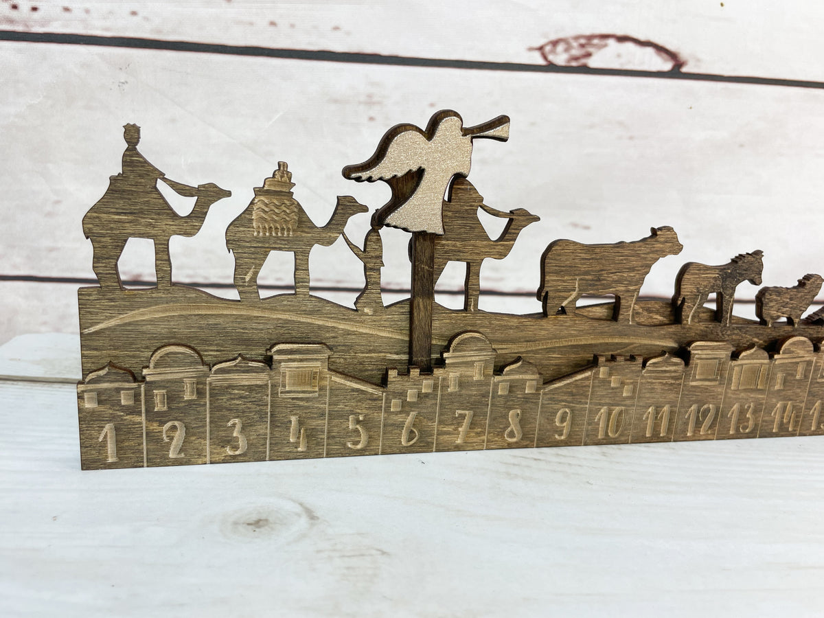 Nativity Advent Calendar, Christmas – Country Squared